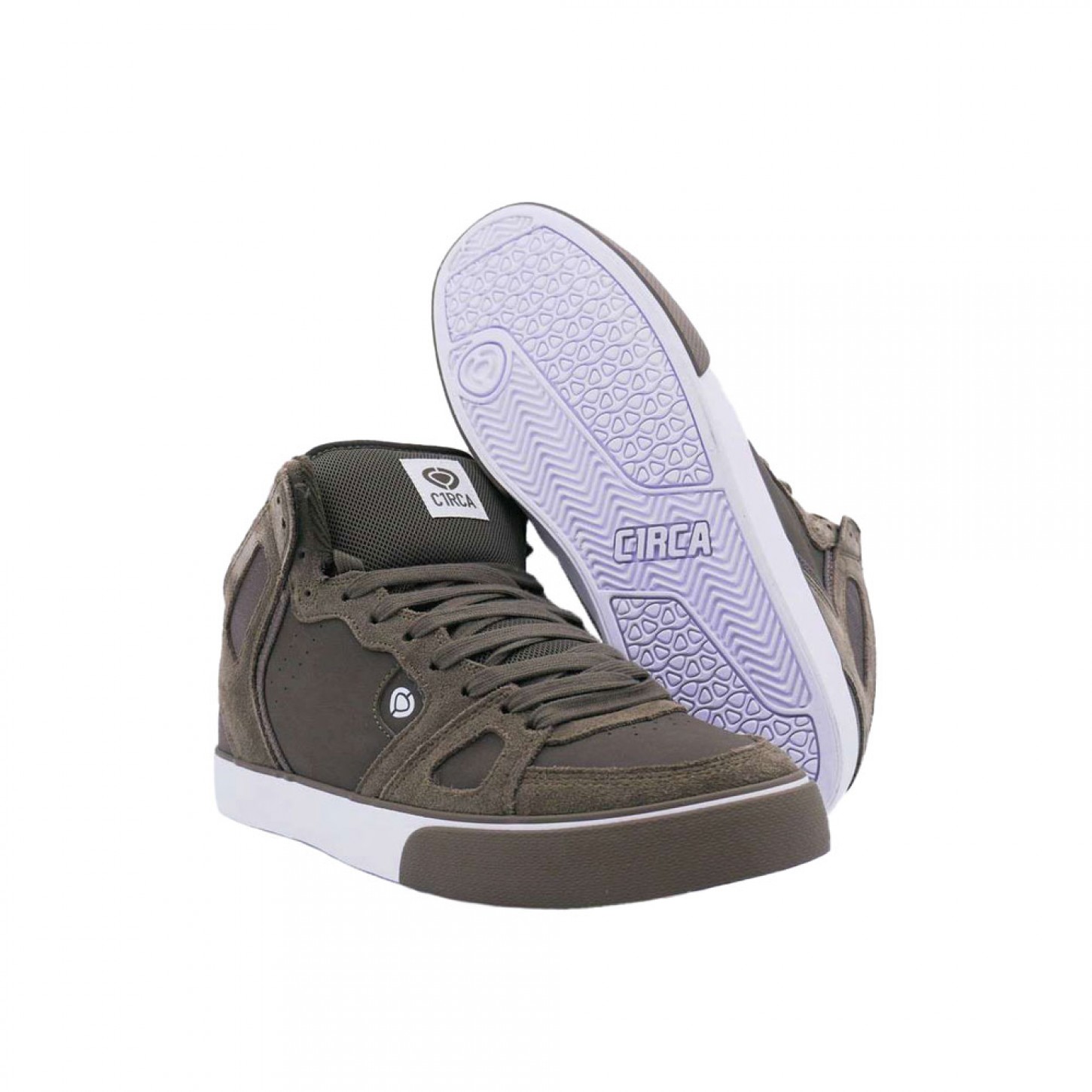 CIRCA 99 VULC HI SHOES WALNUT MOON/ROCK/WHITE