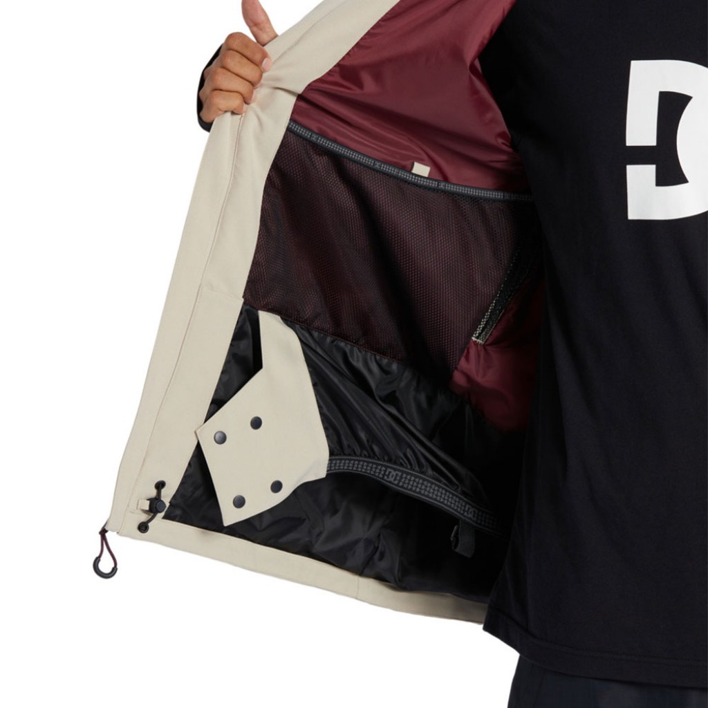 DC SERVO SNOW JACKET PLAZA TAUPE
