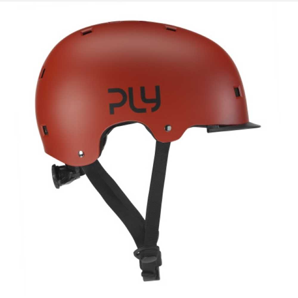 ROCES Plain Helmet - Red